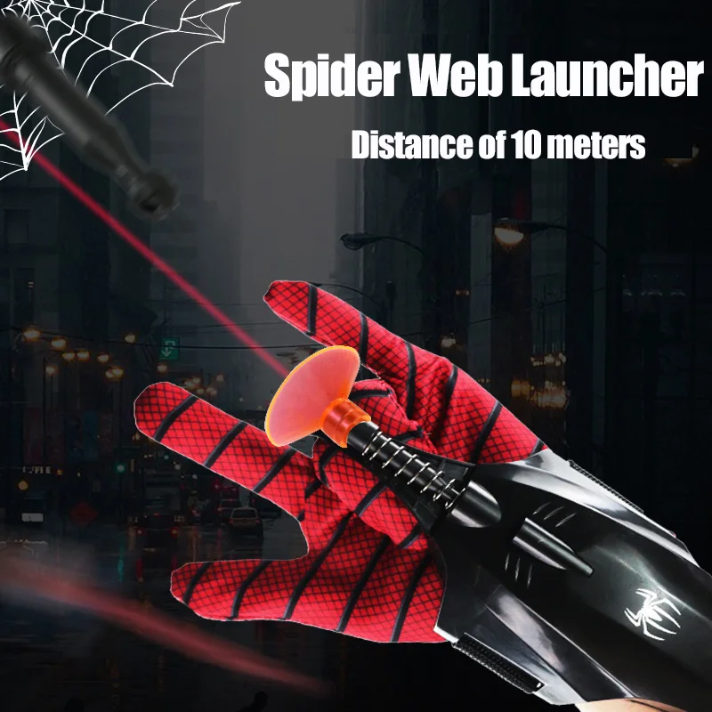 Spiderman-Launcher-Web-Shooters-Wrist-Launcher-With-Infrared-Aiming ...