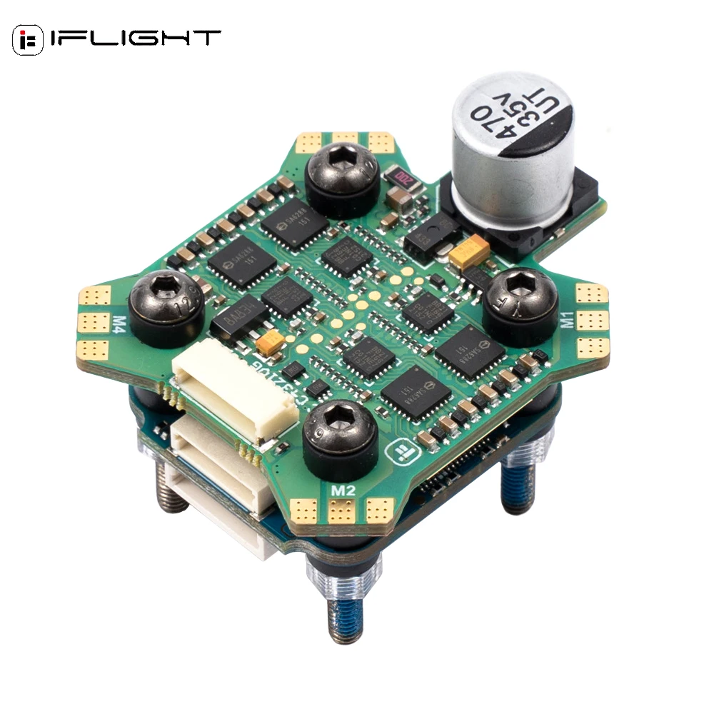 IFlight BLITZ 미니 F4 OSD 자이로 바로 5V, 2.5A BEC 비행 컨트롤러, 미니 E55S 55A, 4 IN ...