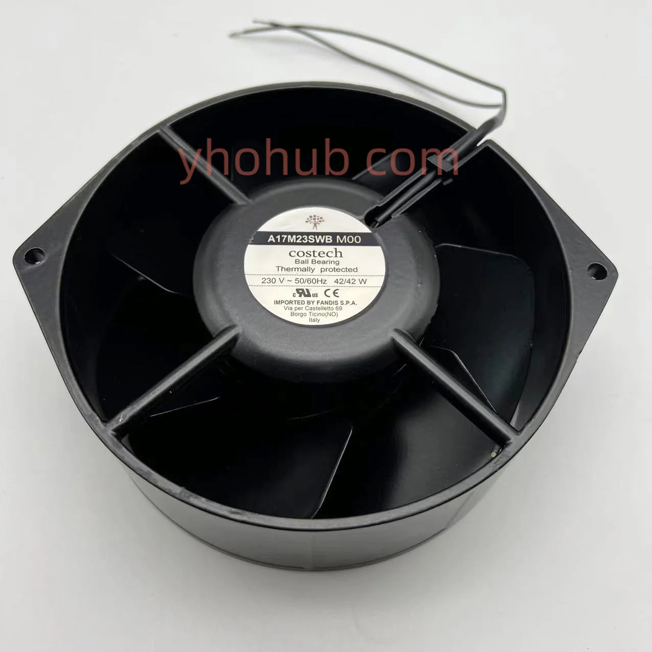 Costech-A17M23SWB-M00-MT0-sunucu-so-utma-fan-AC-230V-42W-172x151x55mm-2 ...