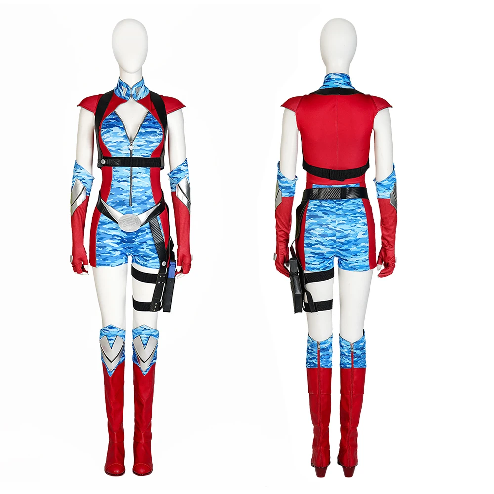 FireCracker-Cosplay-Traje-para-Mulheres-FireCracker-Battle-Suit-Macac-o ...