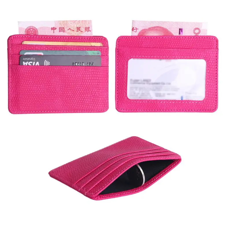 1Pcs-Pu-Leather-ID-Card-Holder-Candy-Color-Bank-Credit-Card-Case-Multi ...