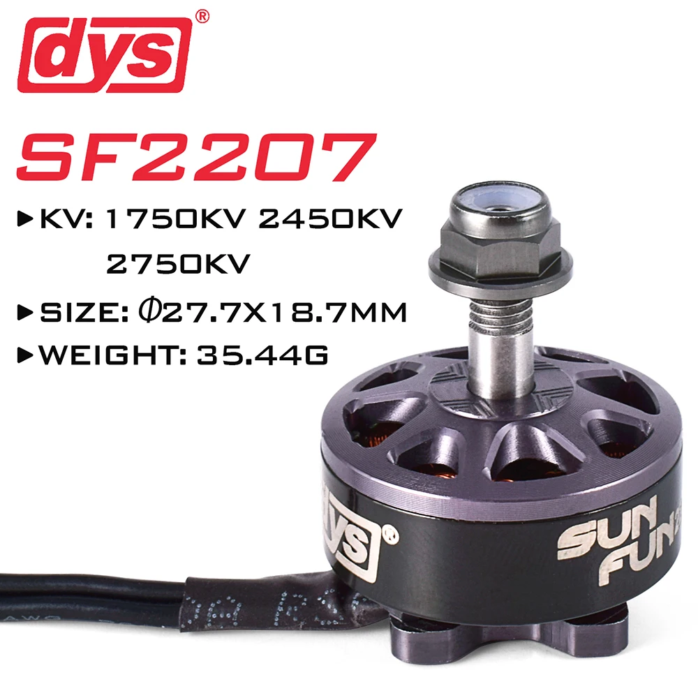 DYS SF2207 FPV Racing Drone Brushless Motor DIY RC Motors 4-5S CW ...