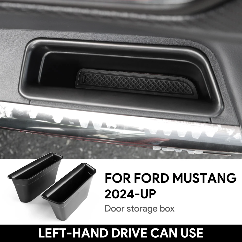 2PCS-Storage-Box-For-Ford-Mustang-Dark-Horse-EcoBoost-GT-S650-2024-Car ...