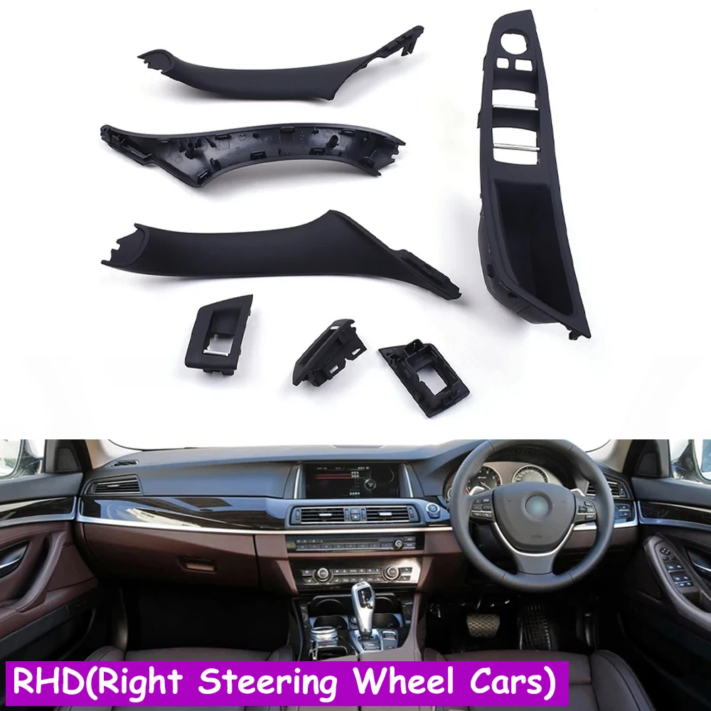 7PCS Set RHD F10 F11 F18 Right Hand Driver Car Interior Door Pull ...