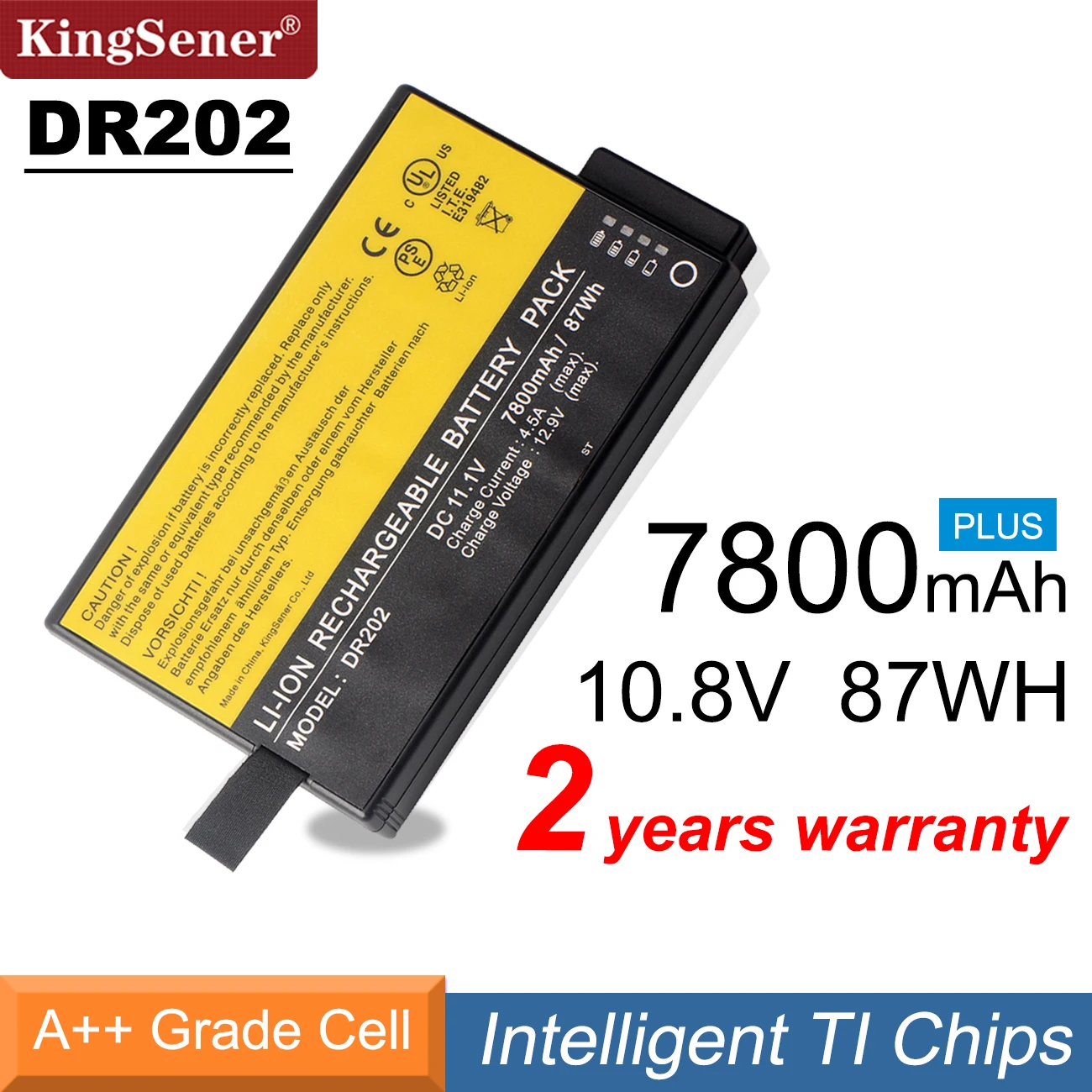 KingSener-DR202-Replacement-Battery-For-DR202i-DR202S-BP-LC2600-BP ...