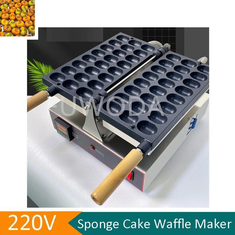Electric-Egg-Bubble-Waffle-Pan-Equipment-Japanese-Baby-Castella-Machine ...