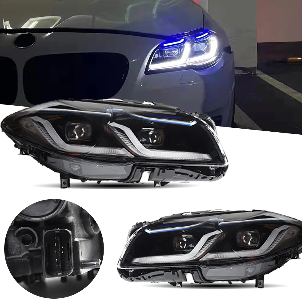 Headlight For Bmw F10 Led Headlights 2011-2017 F18 520i 525i Head Lamp ...