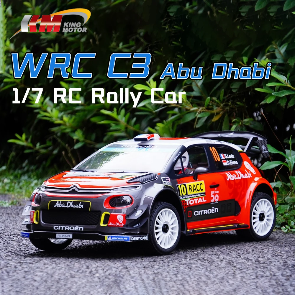 1-7-RC-Car-KM-WRC-C3-4WD-2-4GHz-RTR-4S-Brushless-Electric-Remote ...