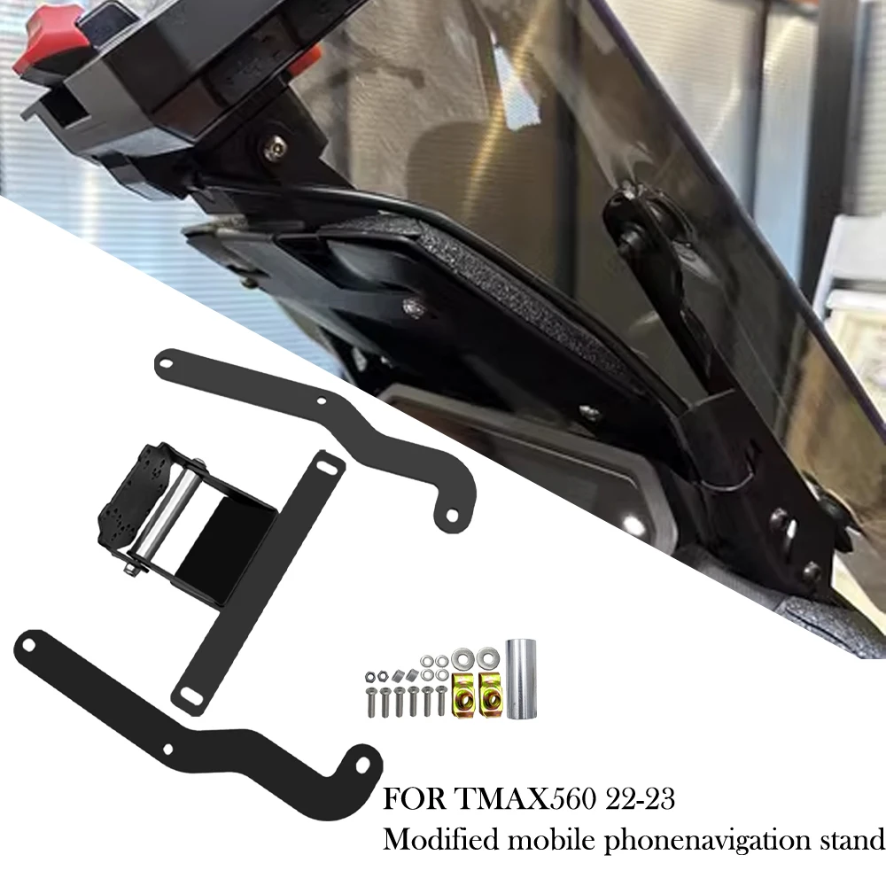 New-motorcycle-GPS-smartphone-navigation-mounting-bracket-for-TMAX-T ...