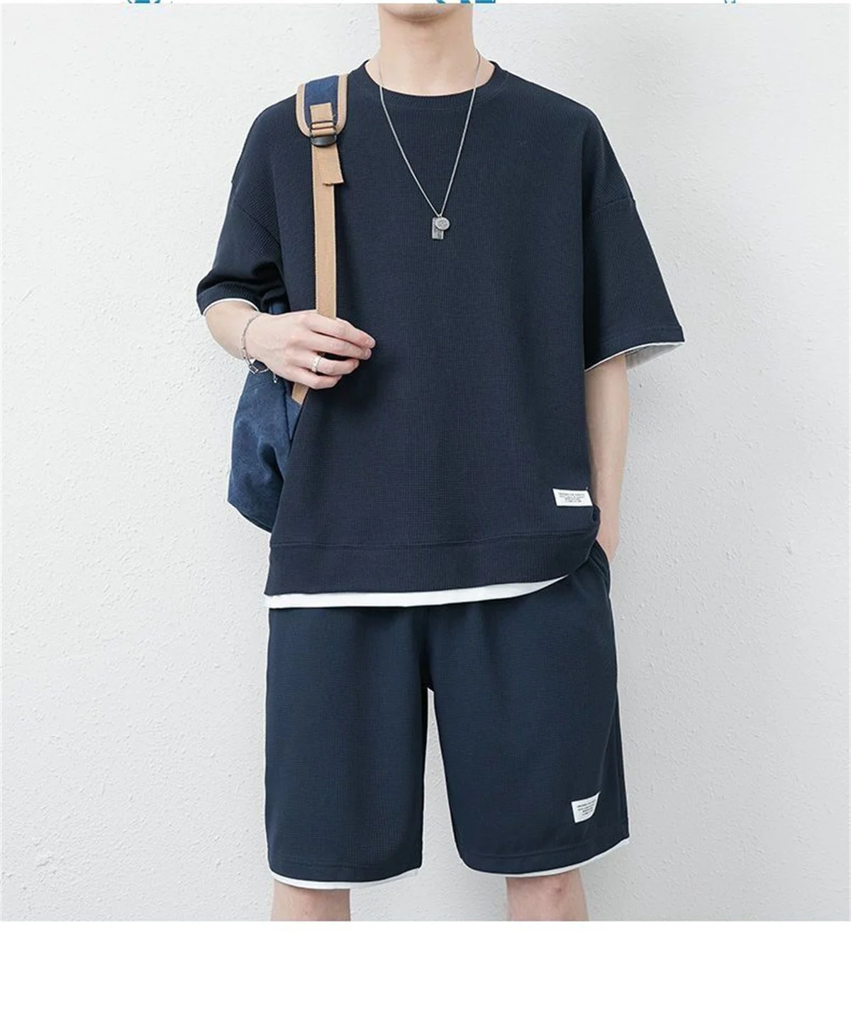 New-Clothing-Summer-Sports-Suit-For-Men-Comfortable-Breathable-Mesh ...