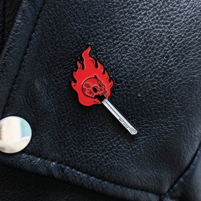 Hell Match Pins Lapel Pin Enamel Pins - Brooches - AliExpress