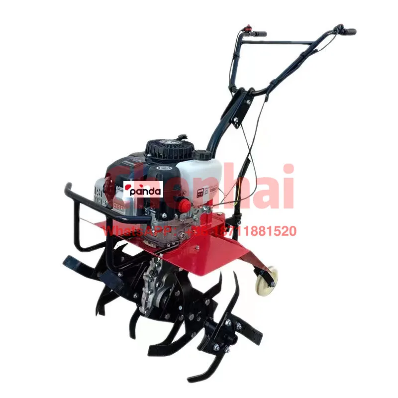 Garden-Four-wheel-Drive-Micro-Tillage-Machine-Multi-functional-Gasoline ...