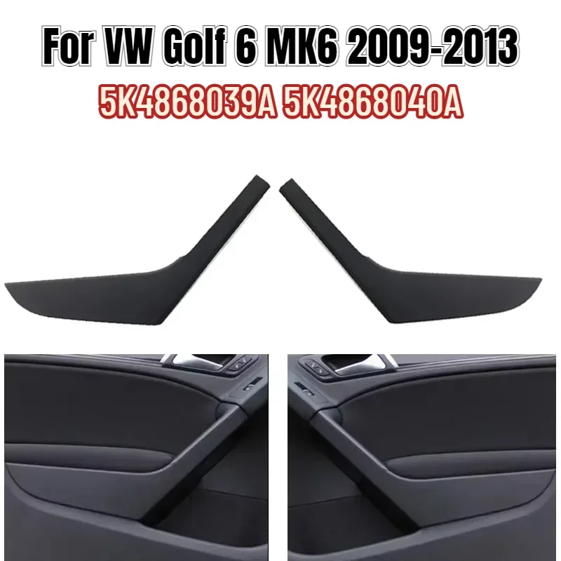 Interior Car Front Rear Left Right Door Handle Cover Panel Trim ...