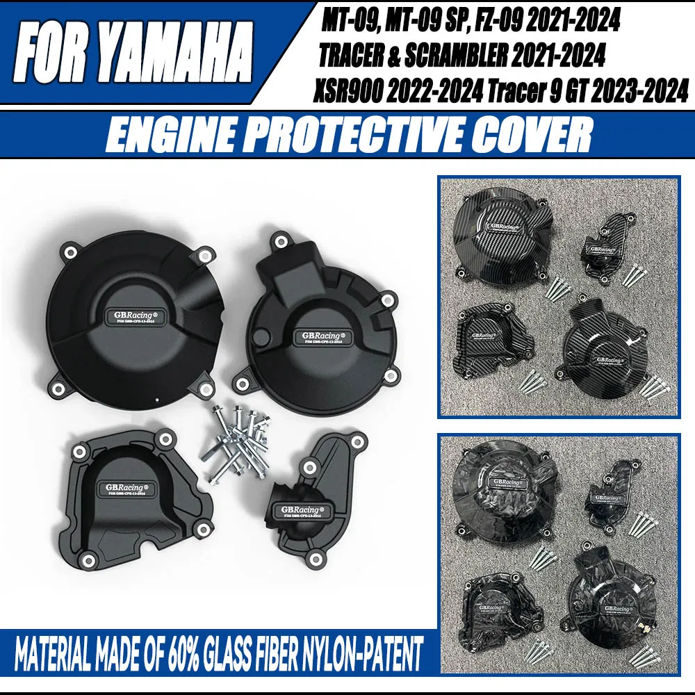 Motorcycle-Engine-Protective-Cover-FOR-YAMAHA-MT09-MT-09-SP-FZ-09-SP ...