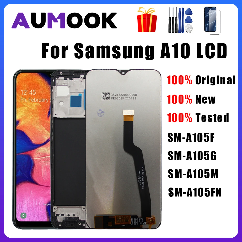 Original-LCD-For-Samsung-Galaxy-A10-A105-SM-A105F-LCD-Replacement ...