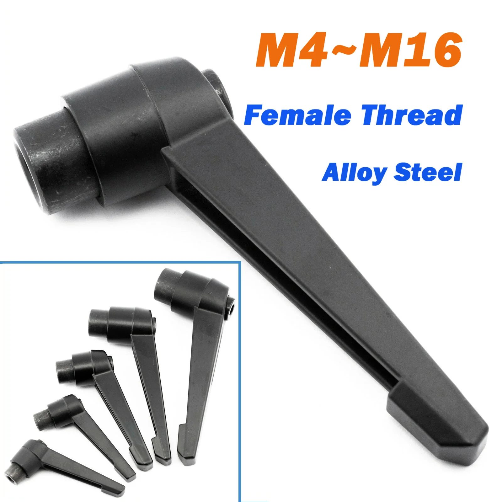Clamping Lever M4 M5 M6 M8 M10 M12 M14 M16 Alloy Machinery Adjustable ...