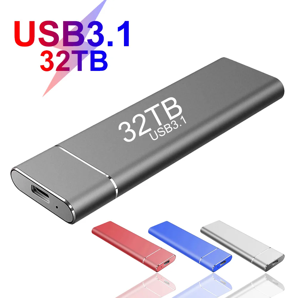 Super High Speed SSD 1TB 2TB Original Portable SSD Sata 4TB Pen Drive ...