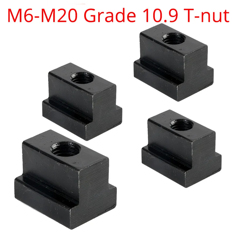 M6 M8 M10 M12 M14 M16 M18 M20 Clamp Table Slot Milling T Nut Block Slot Slider Machine Tool ...
