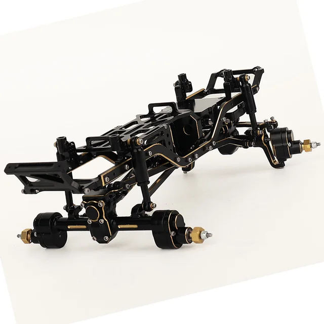 1:24 Metal Upgrade Chassis Brass Frame For Axial 1/24 Scx24 C10 Ford Rc ...