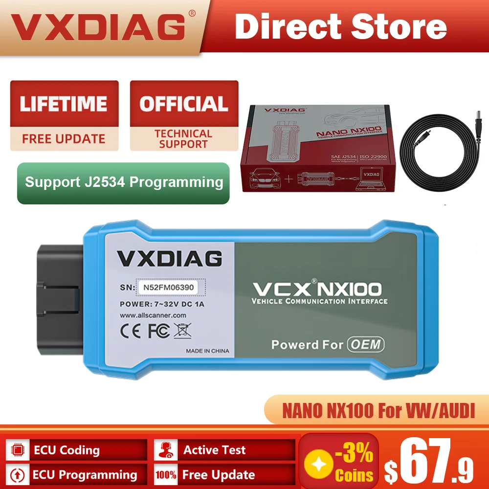 VXDIAG-j2534-ECU-Programming-VCX-NANO-NX100-For-VW-ECU-Coding-All ...