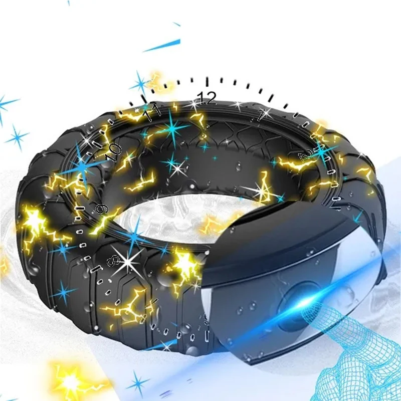 Rechargeable-Silicone-Vibrating-Sperm-Locking-Ring-Male-Delay ...