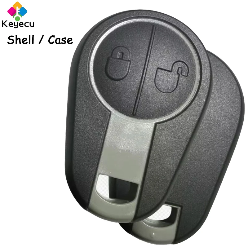 KEYECU-Replacement-Remote-Control-Car-Key-Shell-Case-Cover-With-2 ...