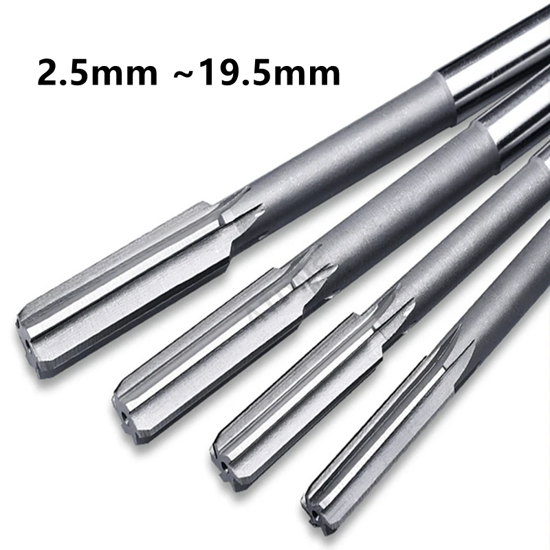 2PCS H7 Machine Reamer HSS D2.5/3.5/4.5/ 5.5/6.5/7.5/8.5/ 9.5/10.5/11.5 ...