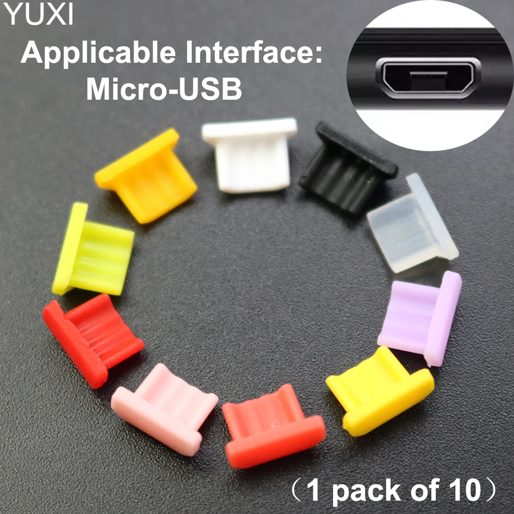 Silicone Dust Plug Charger | Usb Female Dustproof Cap | Silicone Port ...