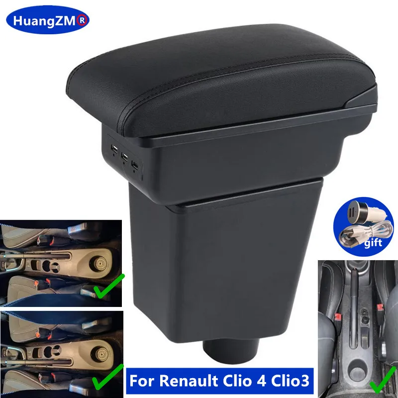 For-Renault-Clio-4-Armrest-For-Renault-Captur-Clio-3-III-IV-Car-Armrest ...