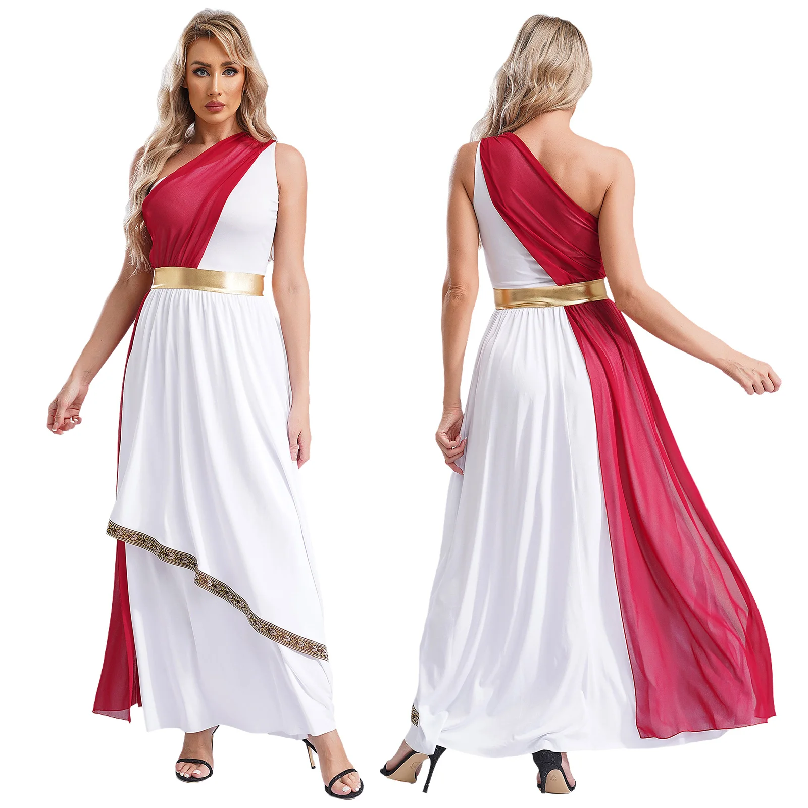 Disfraz de la antigua Grecia para mujer, vestido de emperatriz romana ...