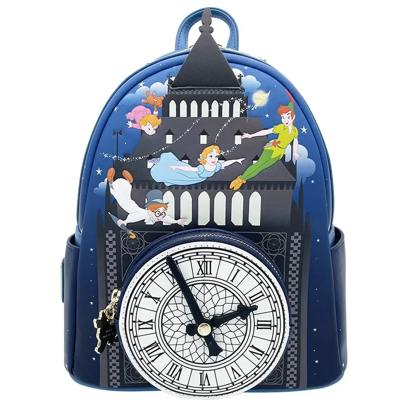Peter Pan Women's Backpacks Anime Cosplay Peter and Wendy Star Sky Pu ...