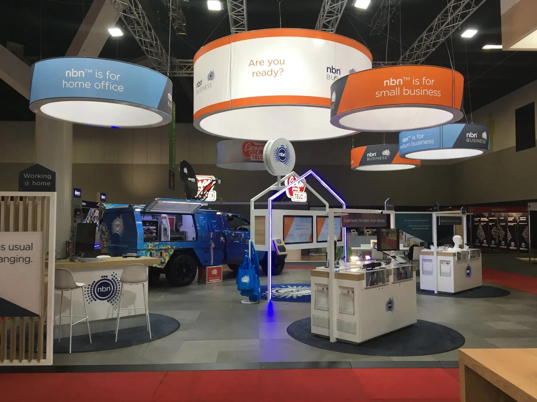 Personalized-Portable-Modular-Display-Booth-Counter-Ceiling-Banner ...