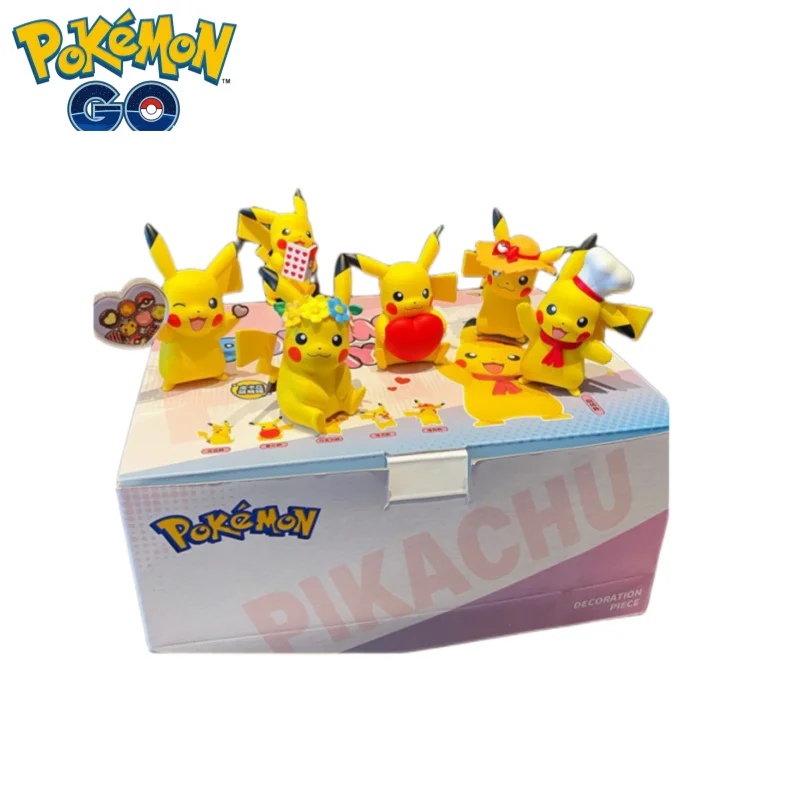 Pokemon New anime peripheral cartoon kawaii cute Pikachu doll hand made ...