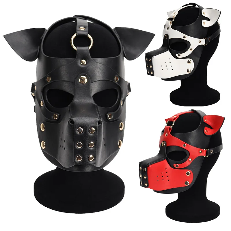 PU-Dog-Full-Face-Masks-Sexy-Pupply-Cosplay-Party-Costumes-of-Men-Hood ...