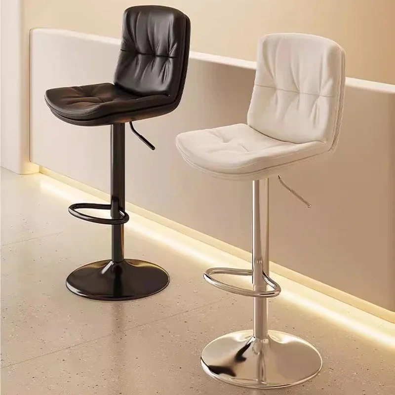 Modern Reception Bar Chairs Nordic Swivel Luxury High Stool Bar Chairs ...