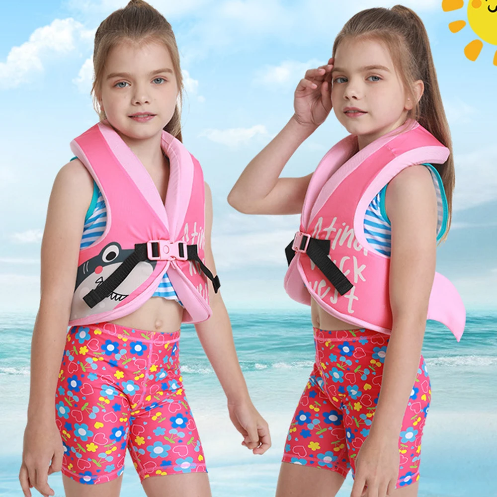New-Children-s-Swimming-Buoyancy-Vest-Neoprene-Safety-Floating-Clothing ...