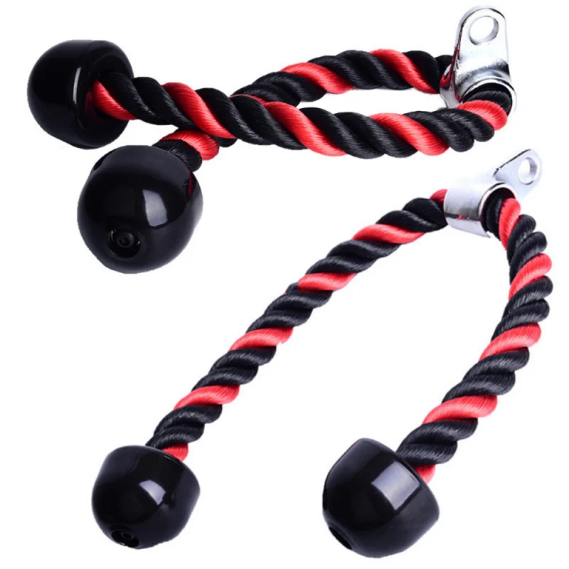 Tricep Rope Push Pull Down Cord for Bodybuilding Equipment – AllFitness ...
