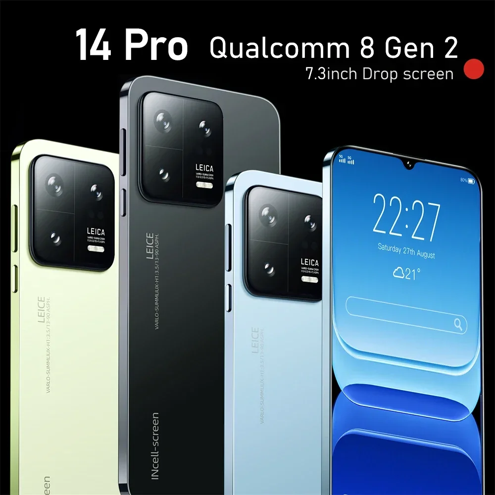 Neue-original-m14-pro-handys-7-3-hd-smartphone-5g-handys-16-1tb-dual ...