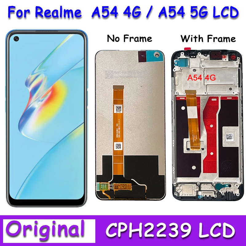 Pantalla LCD Original de 6,5 pulgadas para OPPO A54, 4G/5G, CPH2239, CPH2195, OPG02, montaje de ...