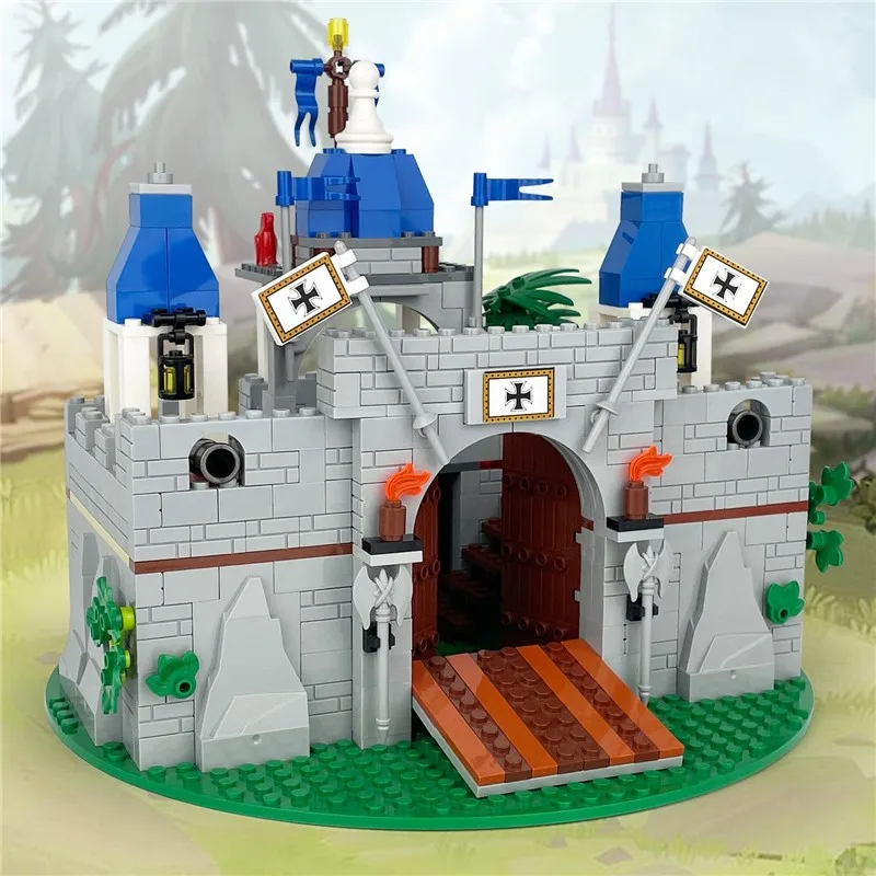 Medieval Knight's Castle Modular Buildings, Creative Construction ...