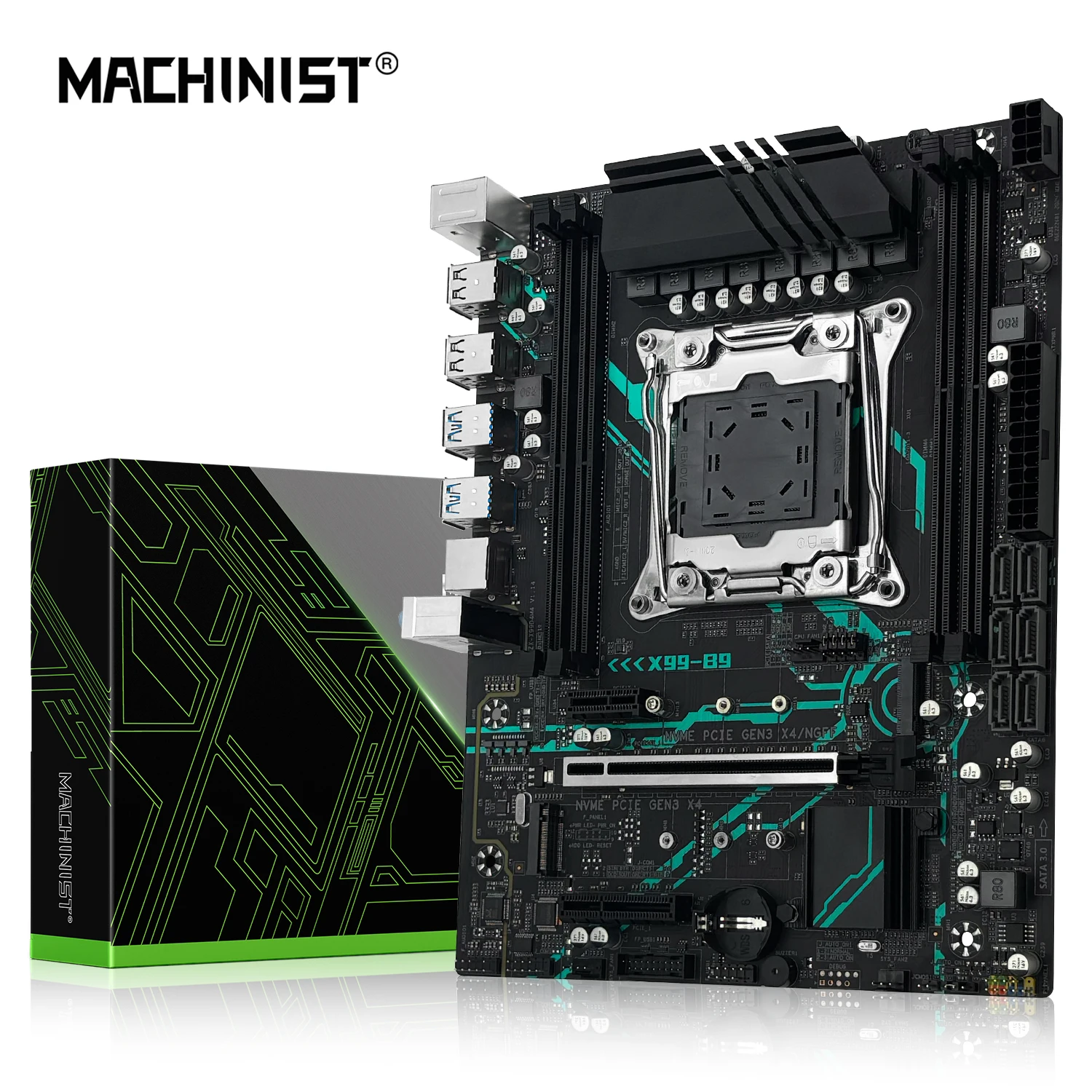 MACHINIST-X99-Motherboard-B9-LGA-2011-3-CPU-Slot-Support-Xeon-V3-v4 ...