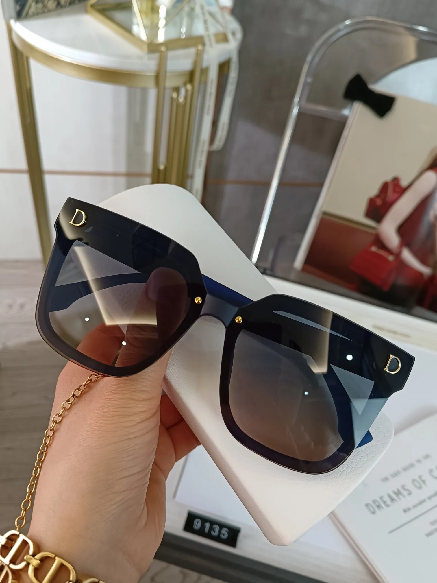 Polaroid-Sunglasses-for-Women-Letter-Glasses-Vintage-Gothic-Sun-Glasses ...