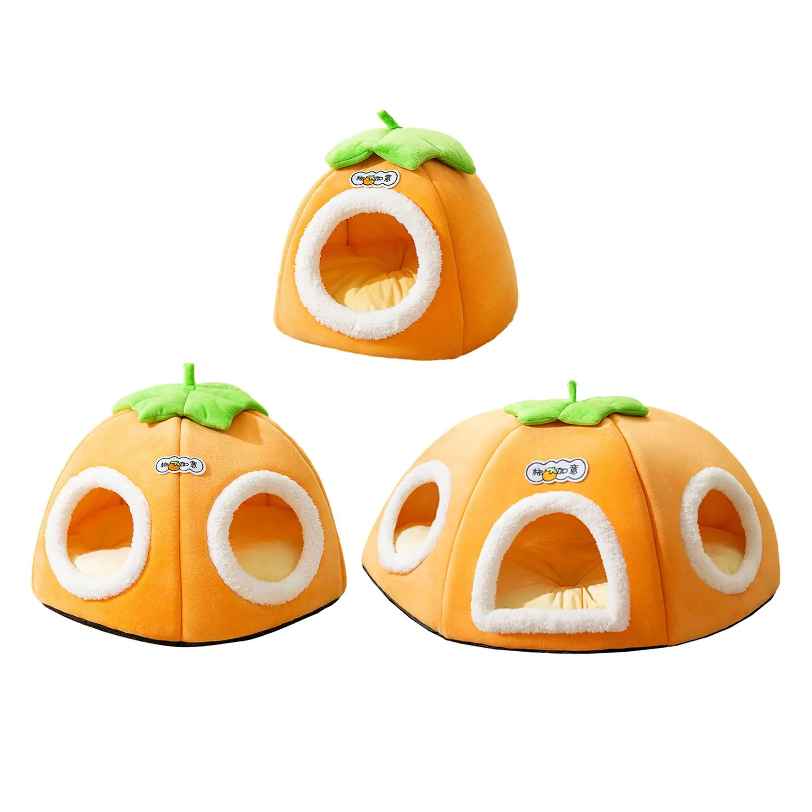 Semi-Closed-Cat-Nest-Self-Warming-Cats-Padded-Cushion-Semi-Enclosed ...