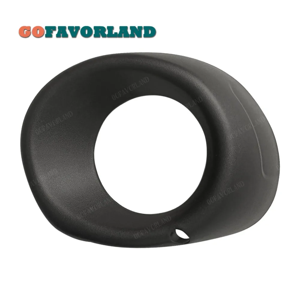 Front-Left-Or-Right-Bumper-Fog-Light-Lamp-Bezel-Cover-Black-Plastic ...