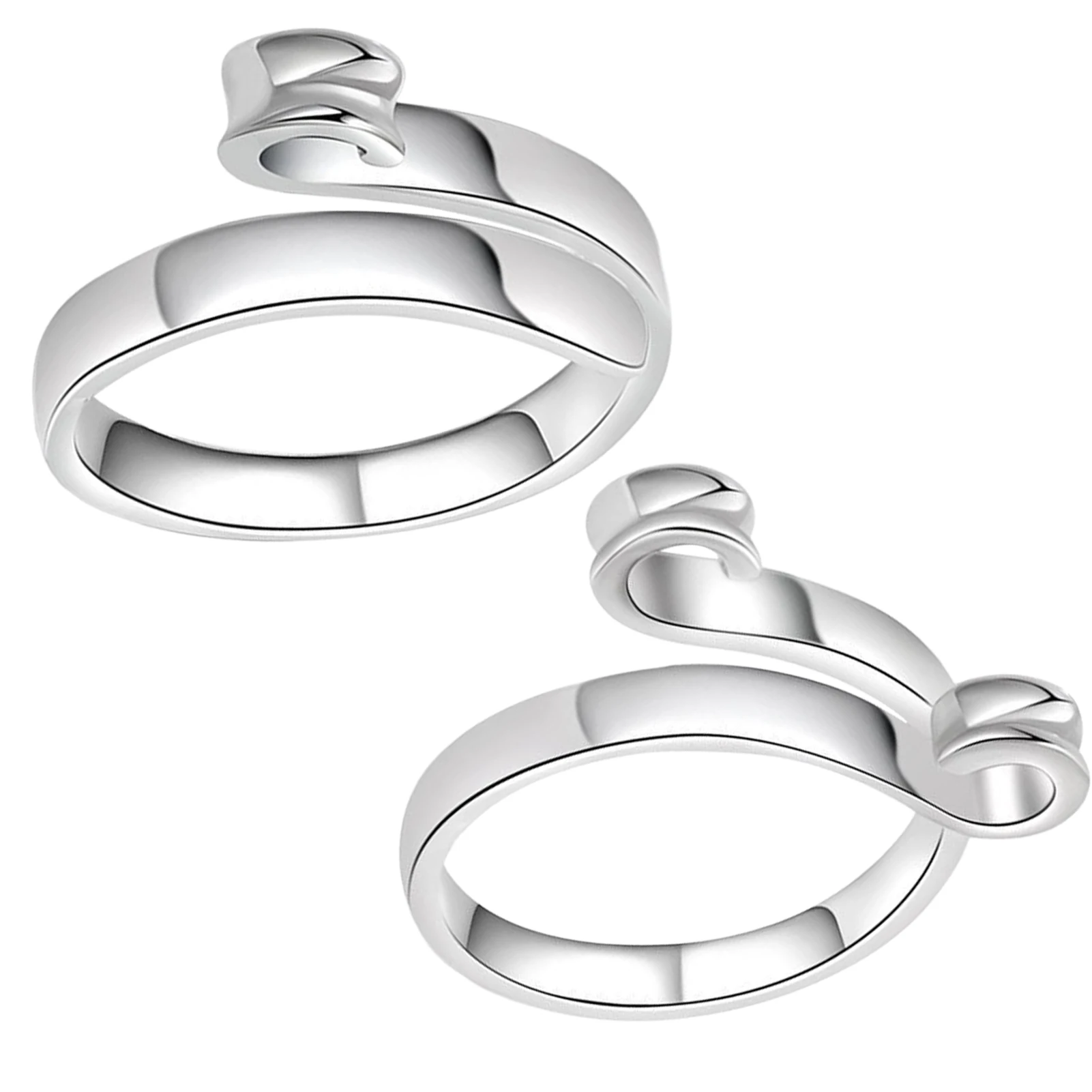 2-st-cke-Silber-Fingerhut-Garn-Leitfaden-f-r-Finger-DIY-Handwerk-H-keln ...