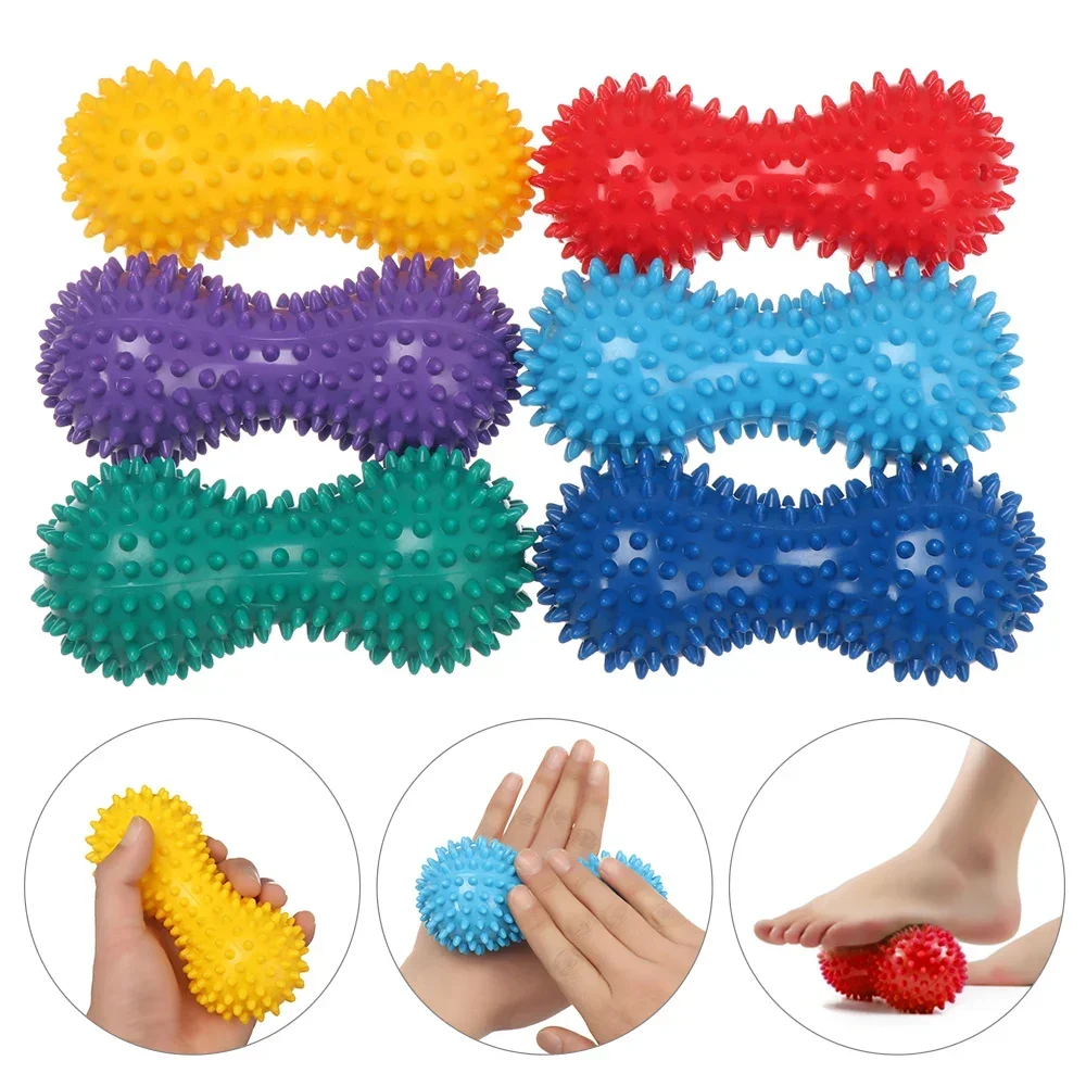 Soft Prick Massage Peanut Balls, Pressure Reflexology, Peanut Massager ...