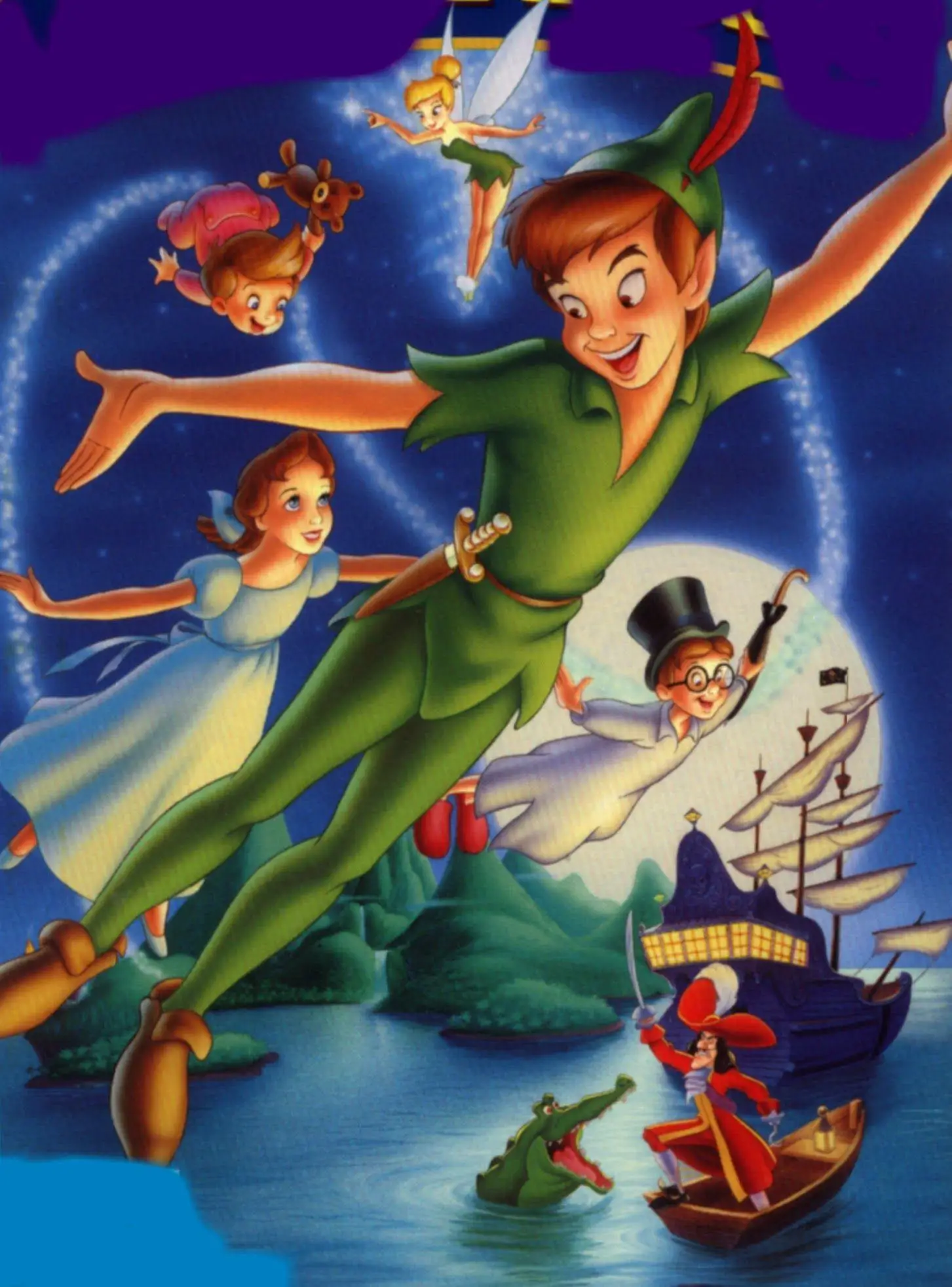 Peter Pan Disney Poster