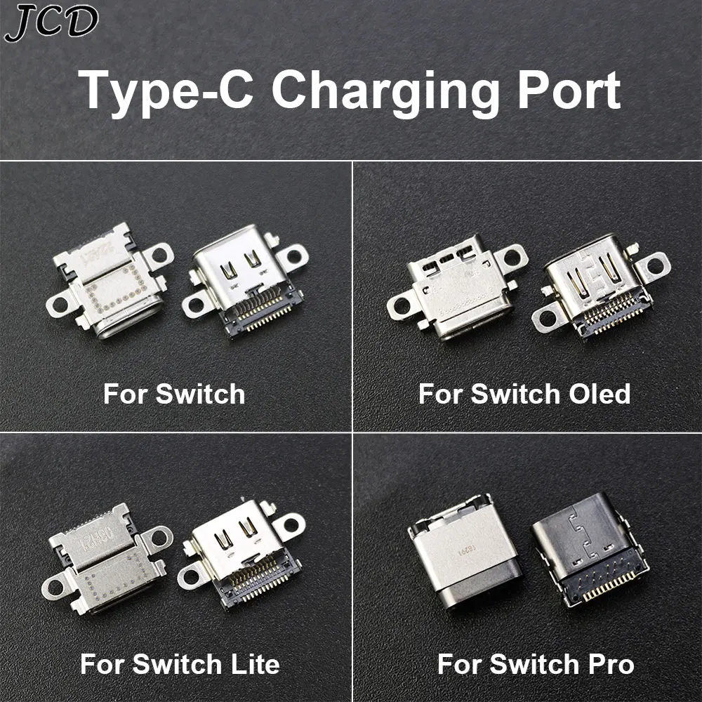JCD 1piece Original USB Charging Port Socket For Switch Lite /Oled /Pro ...