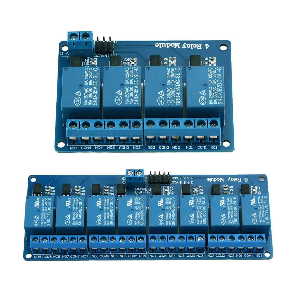 3-3V-5V-9V-12V-24V-4-8-Channel-Relay-Module-With-Optocoupler-High-Level ...