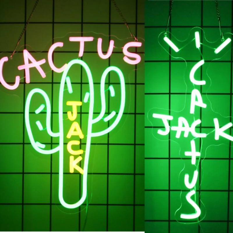UponRay-Cactus-Jack-LED-Neon-Sign-For-Bedroom-Wall-Decor-Neon-Light-For ...